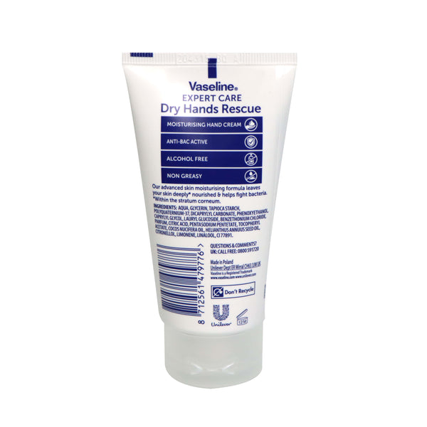 Vaseline 2 in 1 Moisturising Hand Cream 75ml