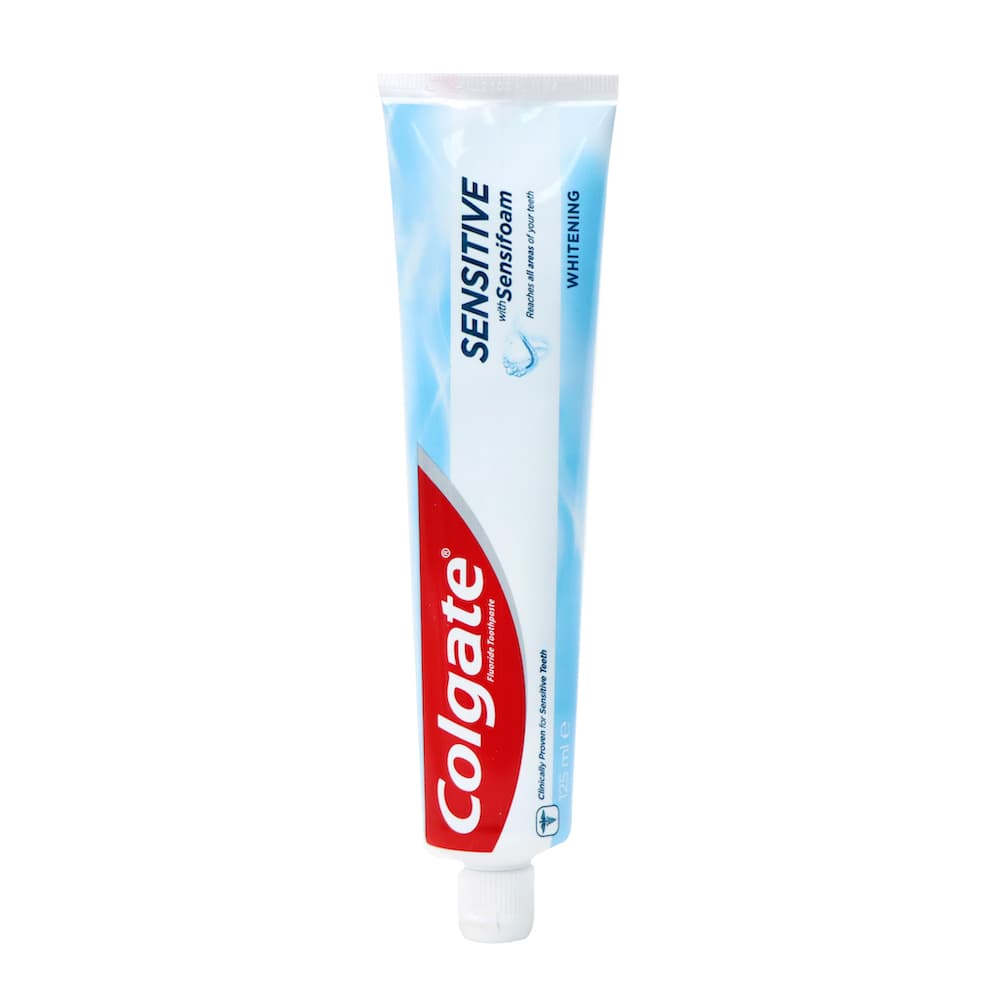 Colgate Sensitive With Sensifoam Toothpaste with Whitening - Spot On ...